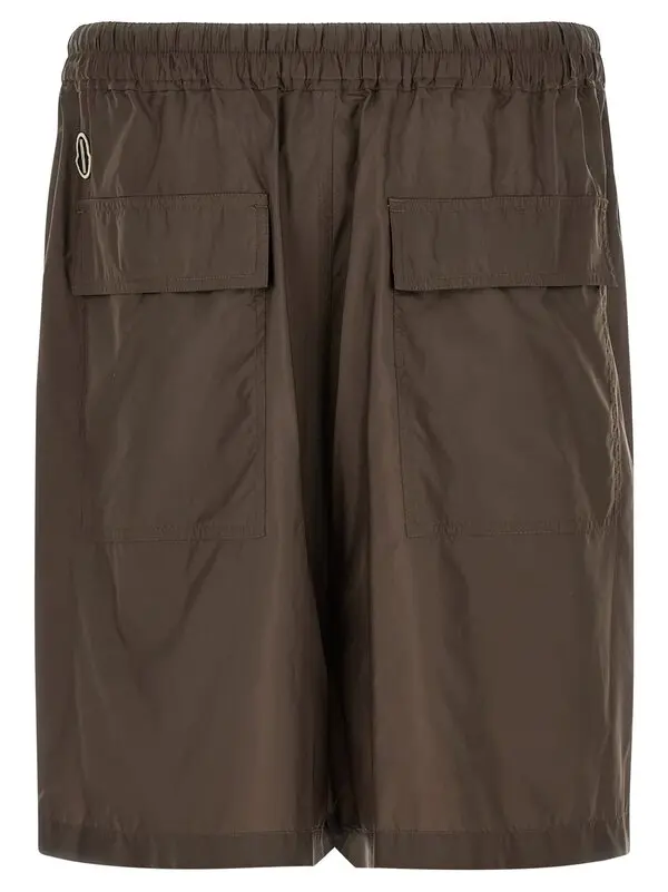 Rick Owens Moncler Kiltshorts Bermuda Shorts - Brown