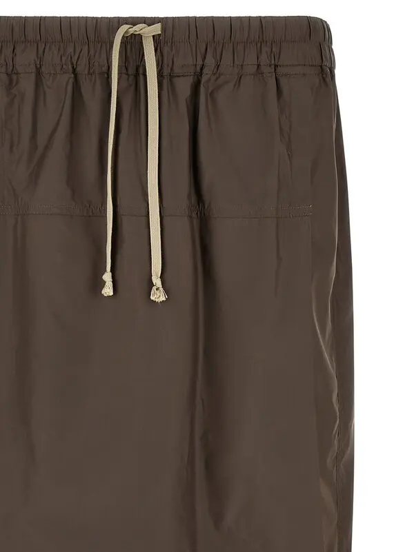Rick Owens Moncler Kiltshorts Bermuda Shorts - Brown