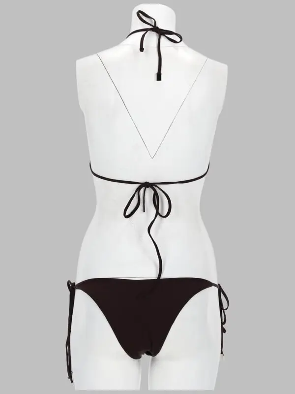 Attico Perforated Lycra Bikini
