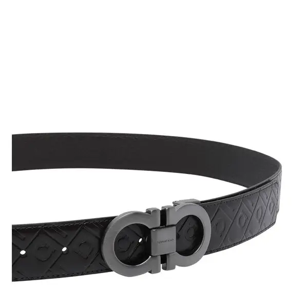 FERRAGAMO Gancini Reversible And Adjustable Belt
