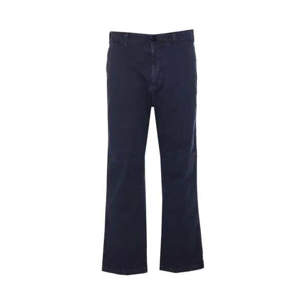 Stone Island Logo Pants - Blue