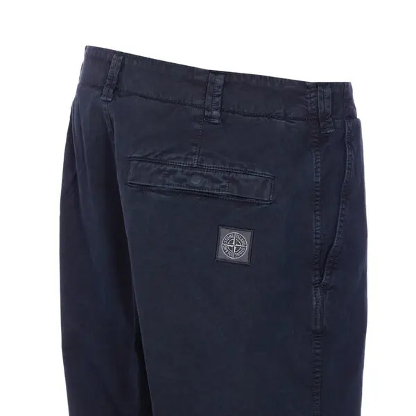 Stone Island Logo Pants - Blue