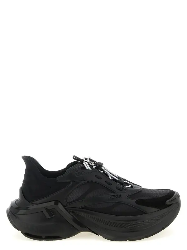 Fendi F-light Sneakers - Black