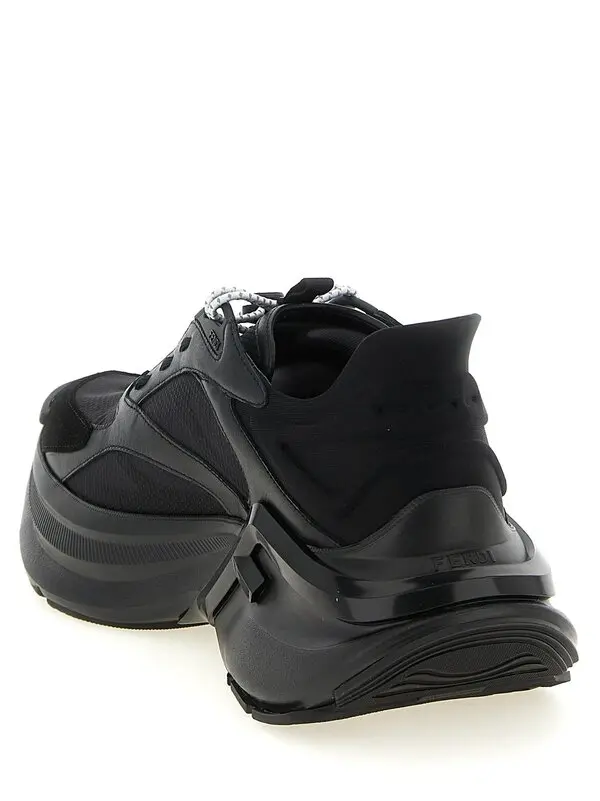 Fendi F-light Sneakers - Black