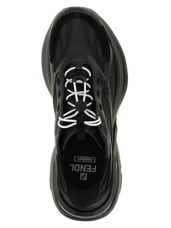 Fendi F-light Sneakers - Black