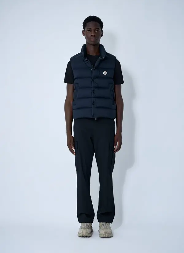 Moncler Tibb Down Vest - Blue