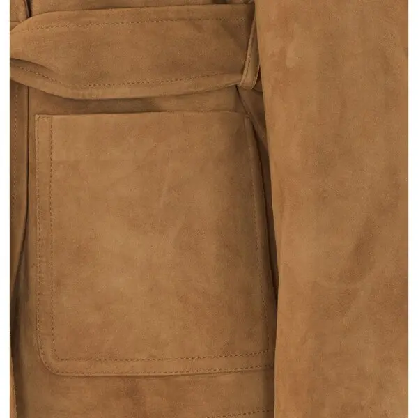 Max Mara Mstboemia Leather Jacket