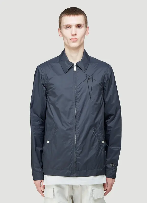 Rick Owens Worker Windbreaker Jacket