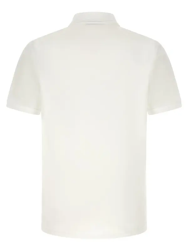Givenchy Pocket Embroidery Polo Shirt - White