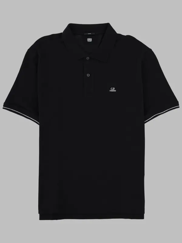 C.P. COMPANY Polo Col Logo