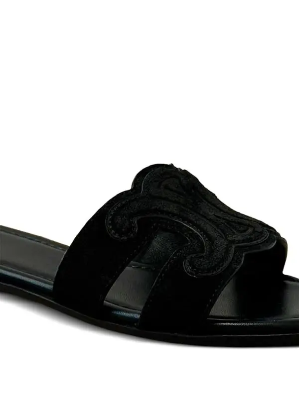 Celine Marina Suede Leather Sandals