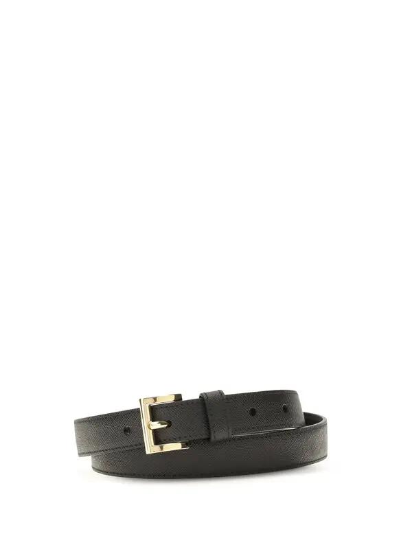 Prada Saffiano Leather Belt
