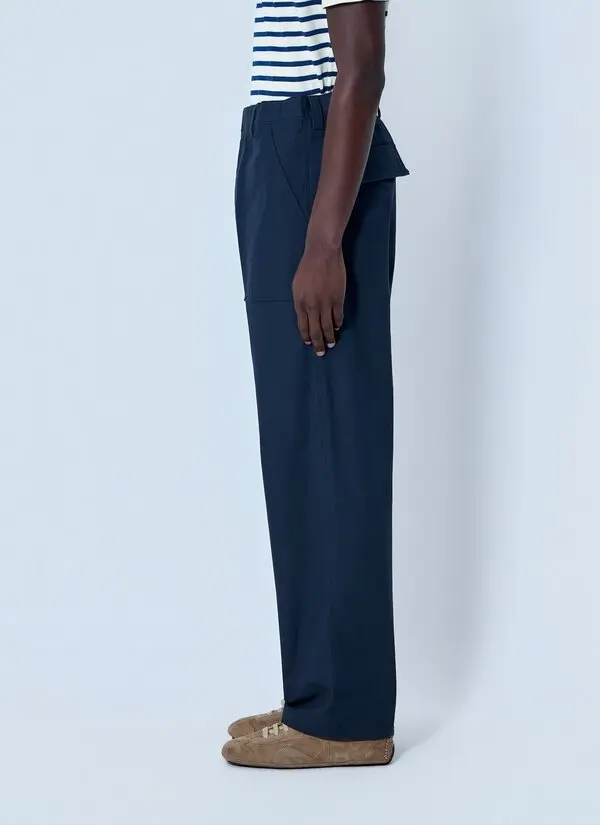 Prada Wide-leg Tailored Trousers