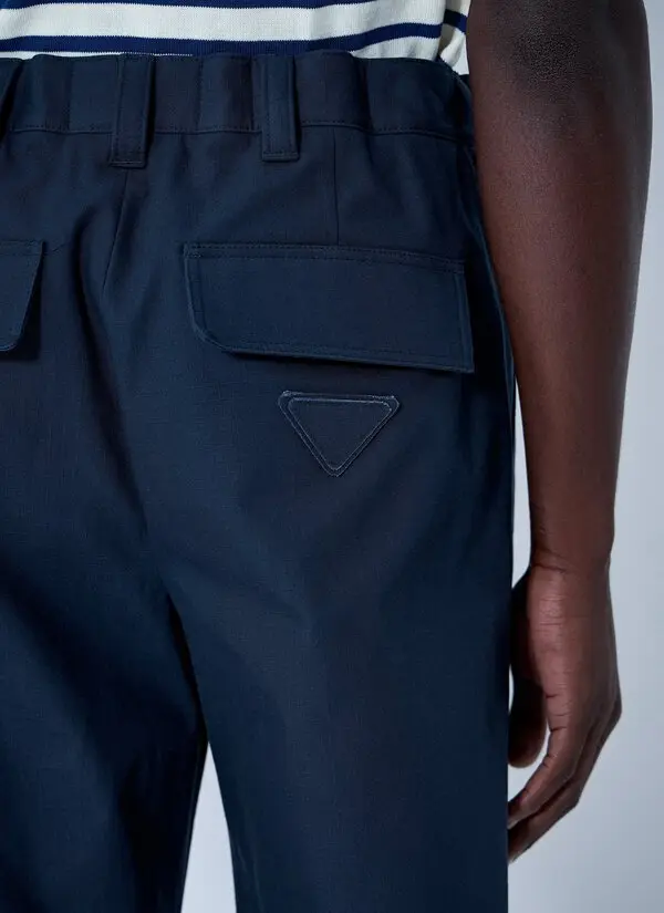 Prada Wide-leg Tailored Trousers