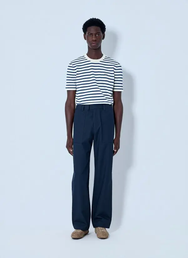 Prada Wide-leg Tailored Trousers