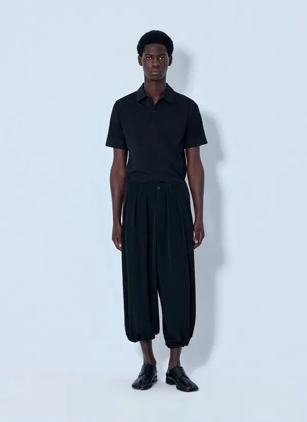 Yohji Yamamoto Pleated Drop-crotch Trousers