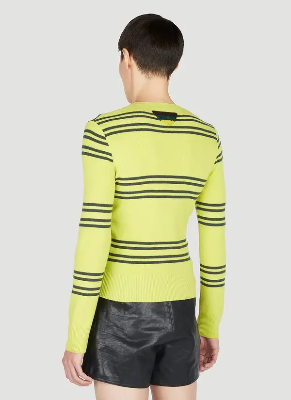 Prada Stripe Sweater