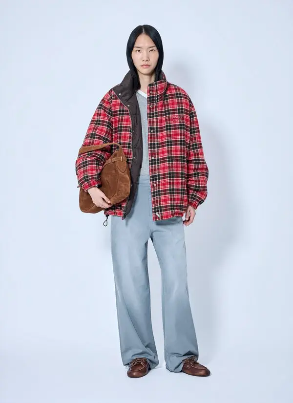 Miu Miu Padded Jacket With High Collar