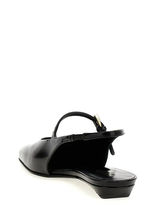 Prada Logo Slingback