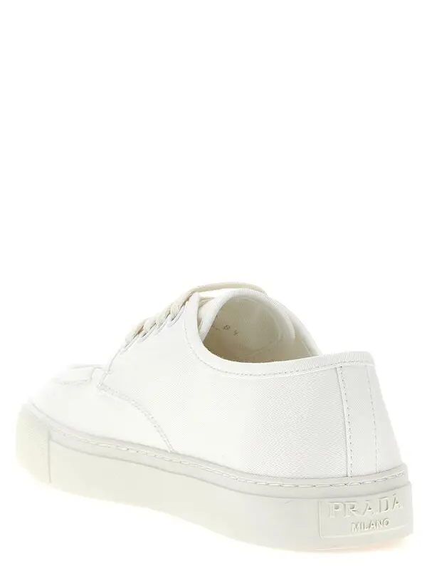 Prada Cotton Sneakers - White