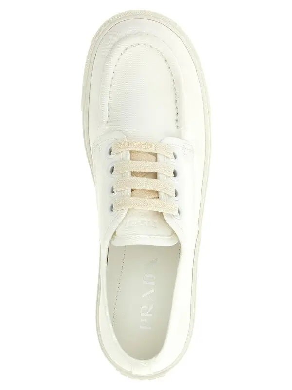 Prada Cotton Sneakers - White