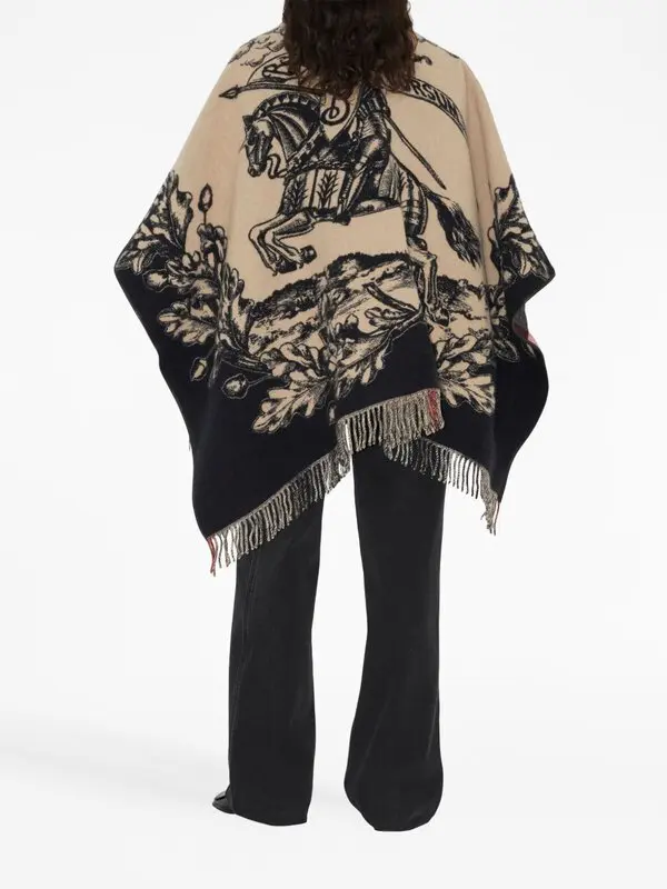 Burberry Wool Poncho