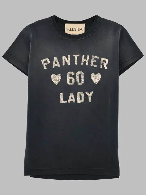 Valentino Garavani T-shirt In Cotone Stampato