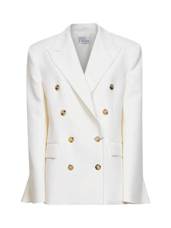 Giuseppe Di Morabito Virgin Wool Double-breasted Blazer - Multicolor