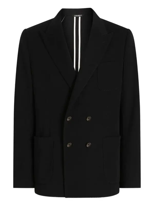 Dolce & Gabbana Double-breasted Wool Blazer