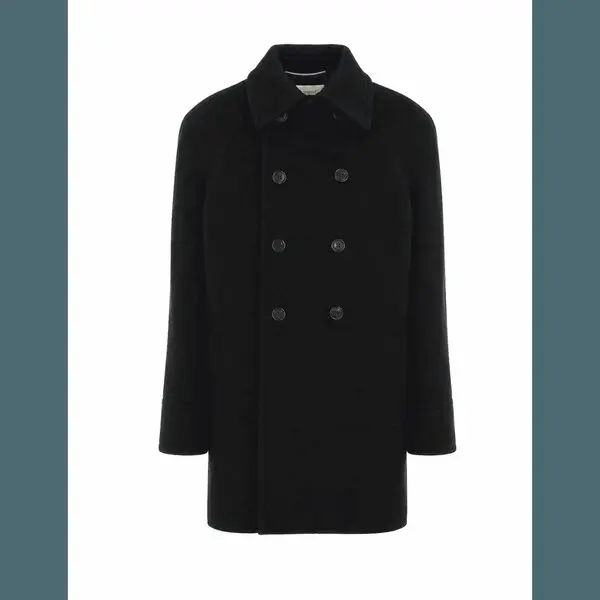 Saint Laurent Double Breasted Coat