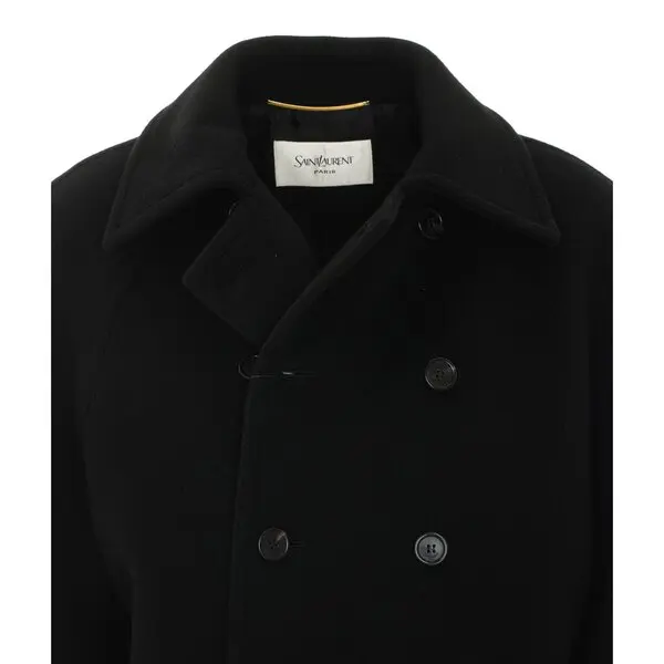 Saint Laurent Double Breasted Coat