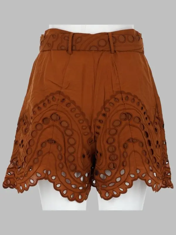 Charo Ruiz Ibiza Shorts Dune - Brown