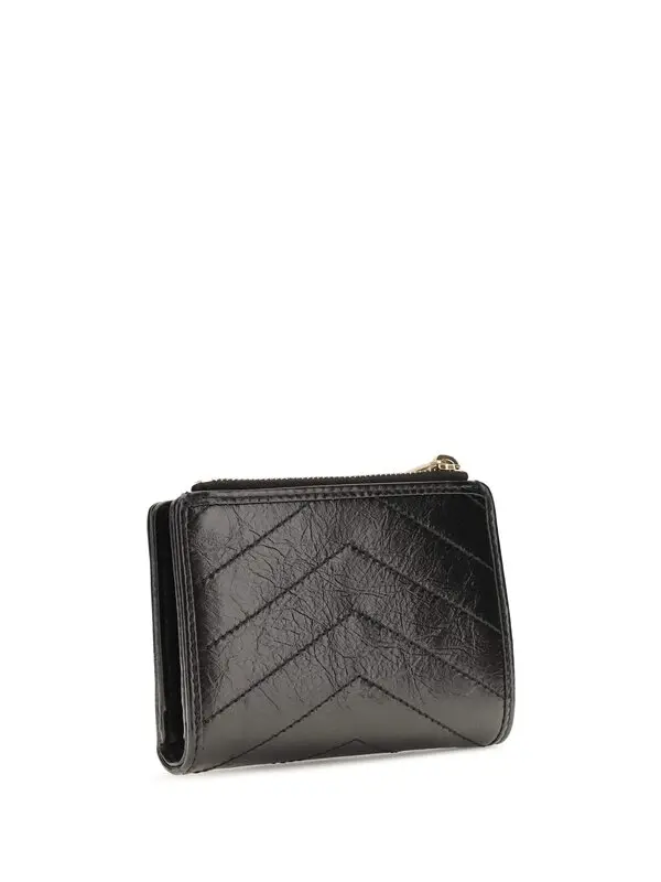 Saint Laurent Niki Vintage Leather Bifold Wallet