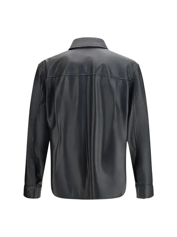 Loewe Leather Jacket - Black