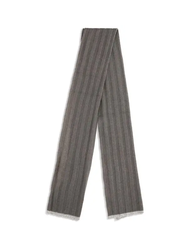 Brunello Cucinelli Cashmere Scarf - Brown