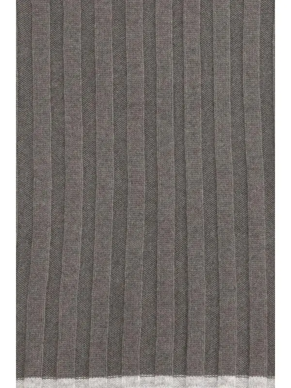 Brunello Cucinelli Cashmere Scarf - Brown