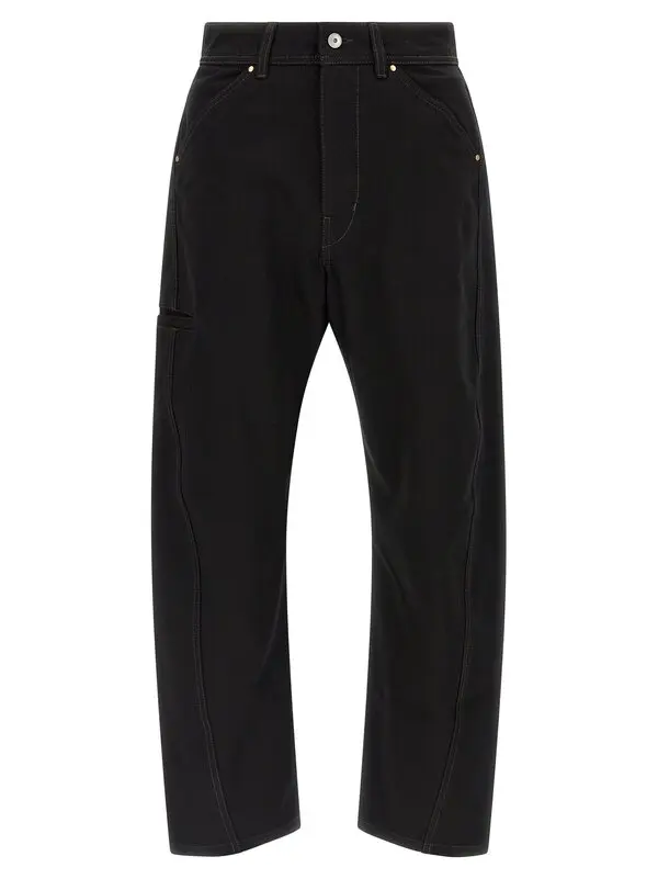 LEMAIRE Twisted Workwear Denim Jeans - Black