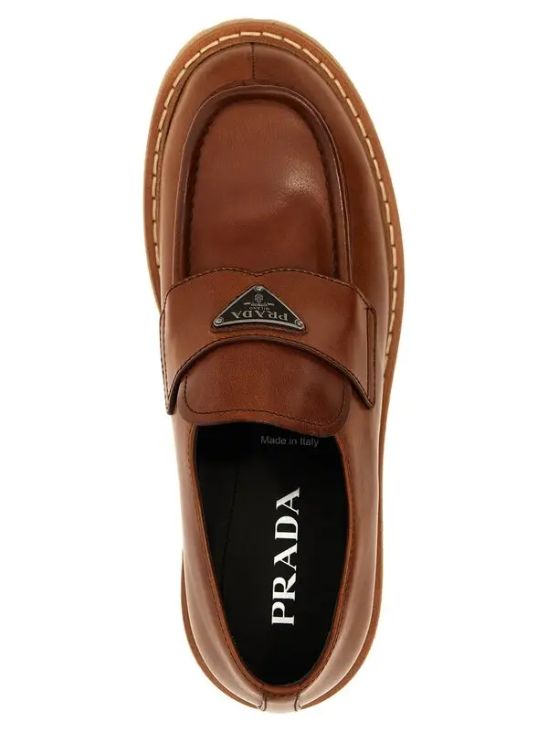 Prada Double Chocolate' Loafers