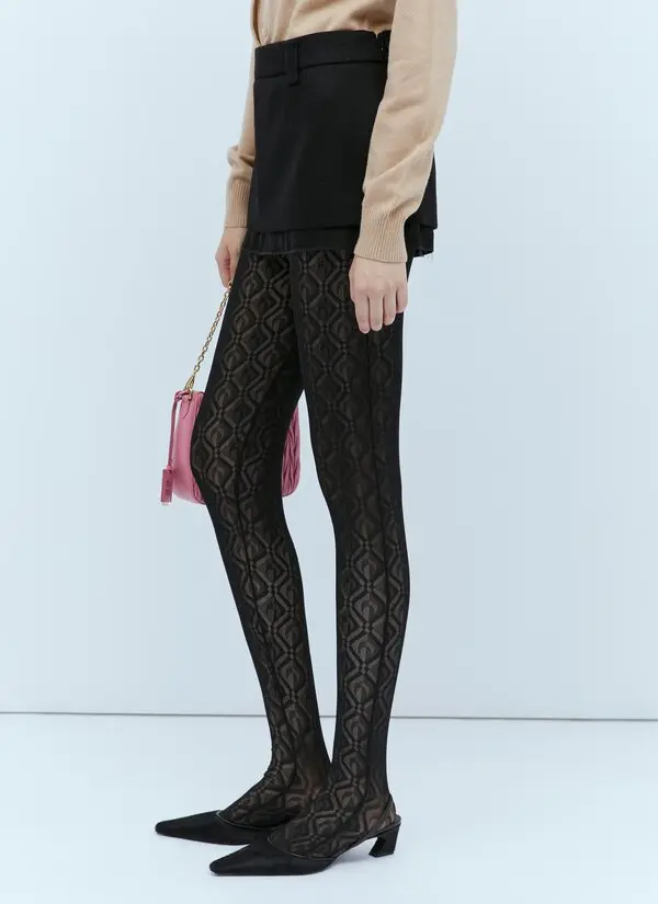 Miu Miu Velour Mini Skirt