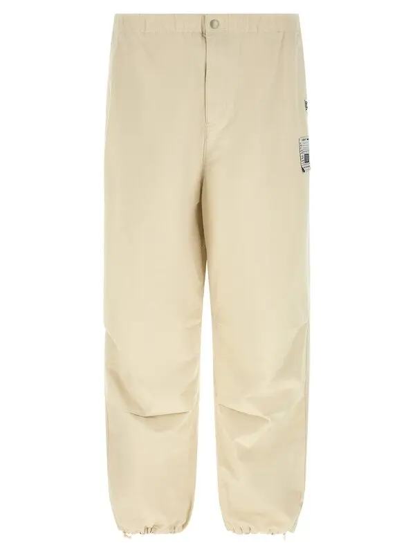Mihara Yasuhiro Ripstop Parachute' Pants - Cream