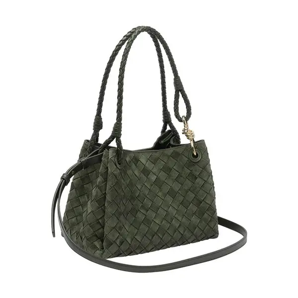 Bottega Veneta Parachute Handbag - Green