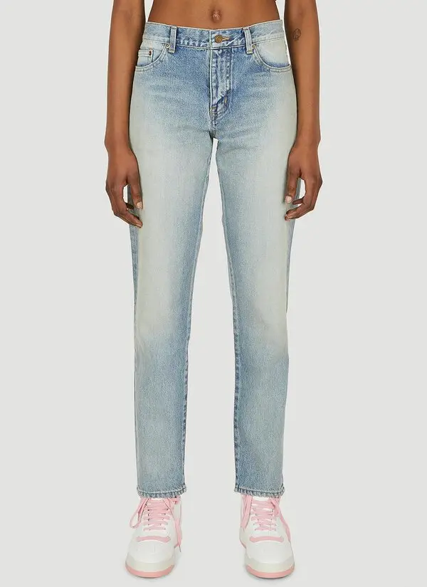 Saint Laurent Boyfriend Jeans - Blue