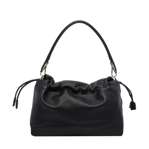Fendi Baguette Soft Large Handbag - Black