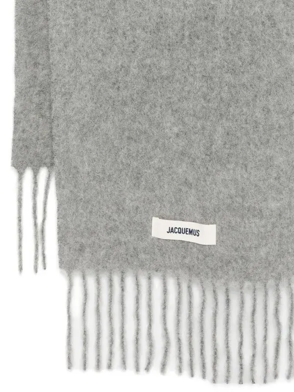 Jacquemus L`echarpe Carro - Gray