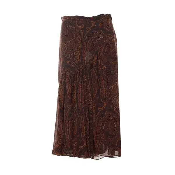 Etro Paisley Print Skirt