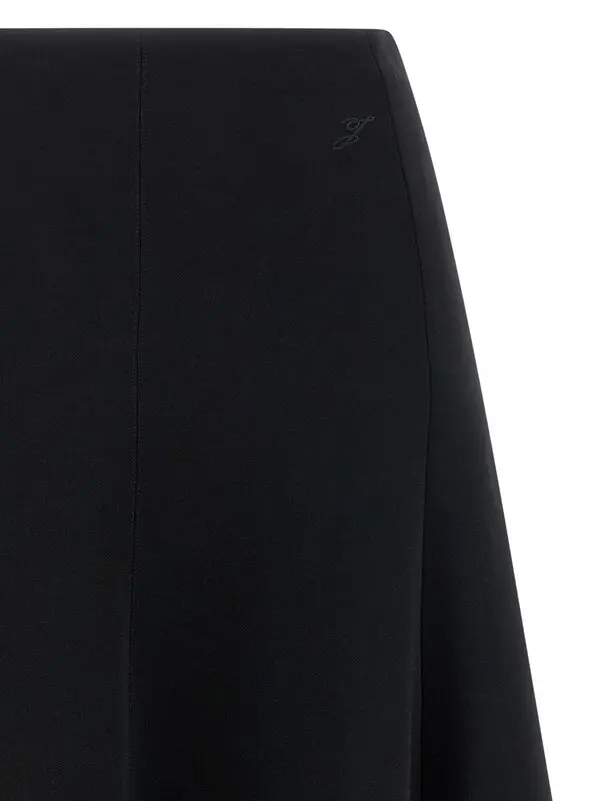 Jacquemus La Jupe Triangle' Skirt - Black