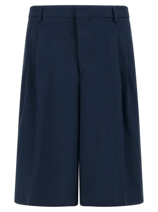 AMI Paris Fresh Wool Bermuda Shorts