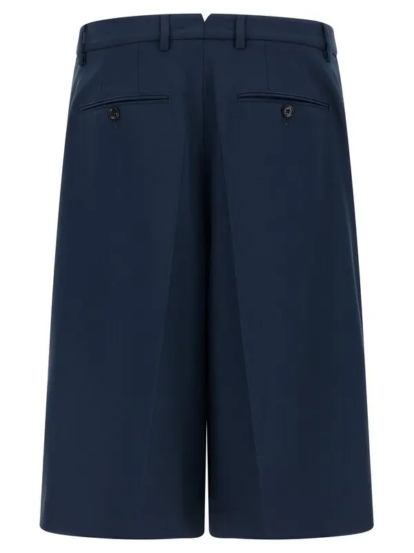 AMI Paris Fresh Wool Bermuda Shorts