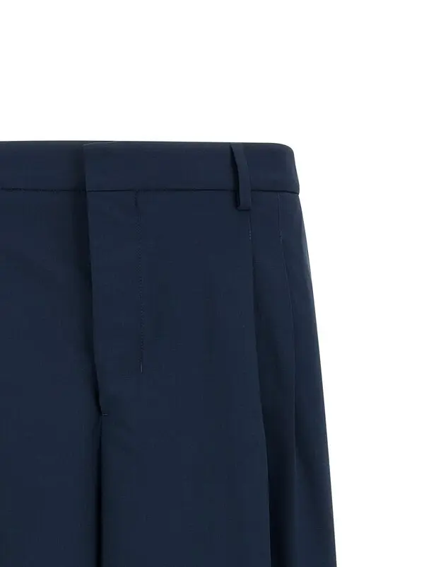 AMI Paris Fresh Wool Bermuda Shorts