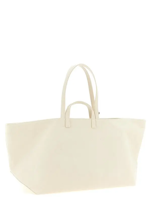 A.p.c. Le Drummer Toile' Large Shopping Bag - Cream